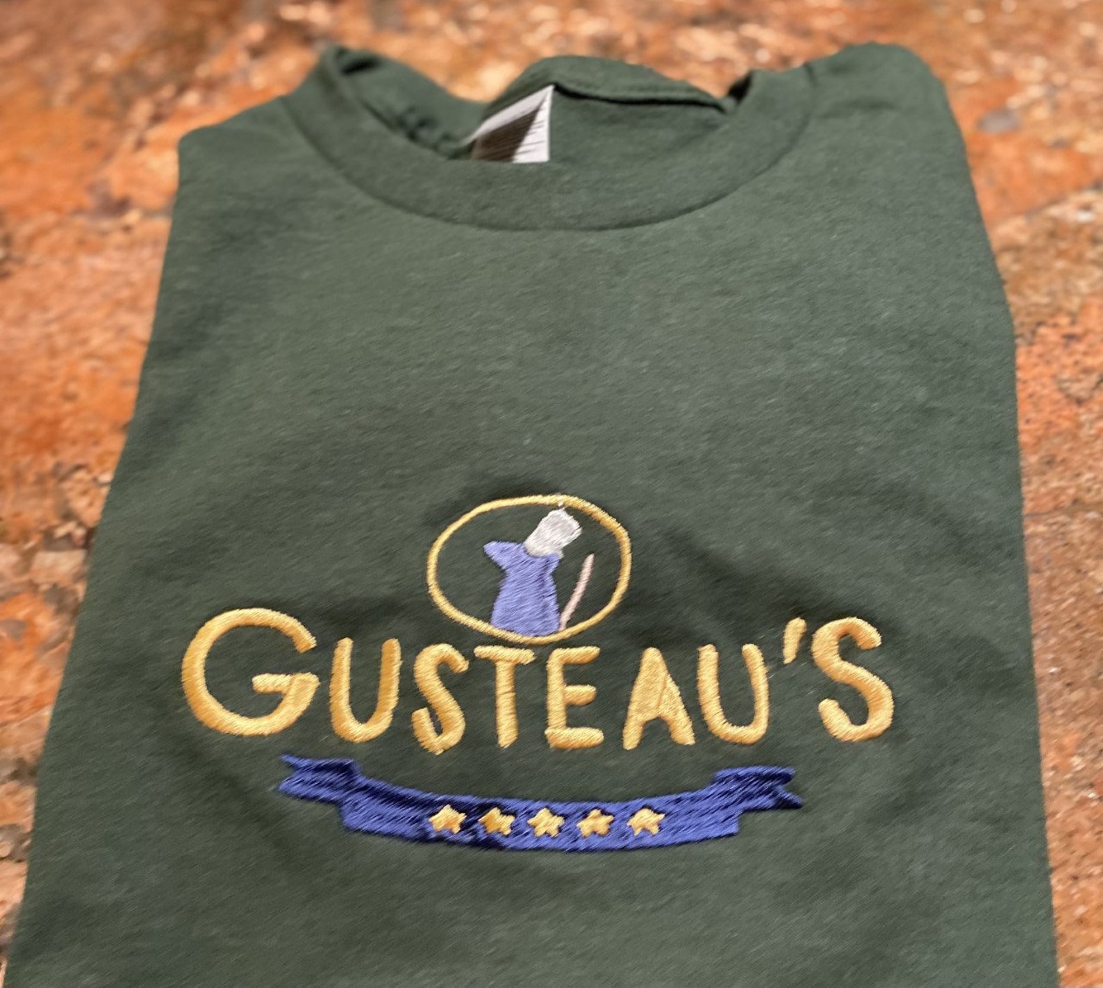 Ratatouille Embroidered T-shirt - Etsy