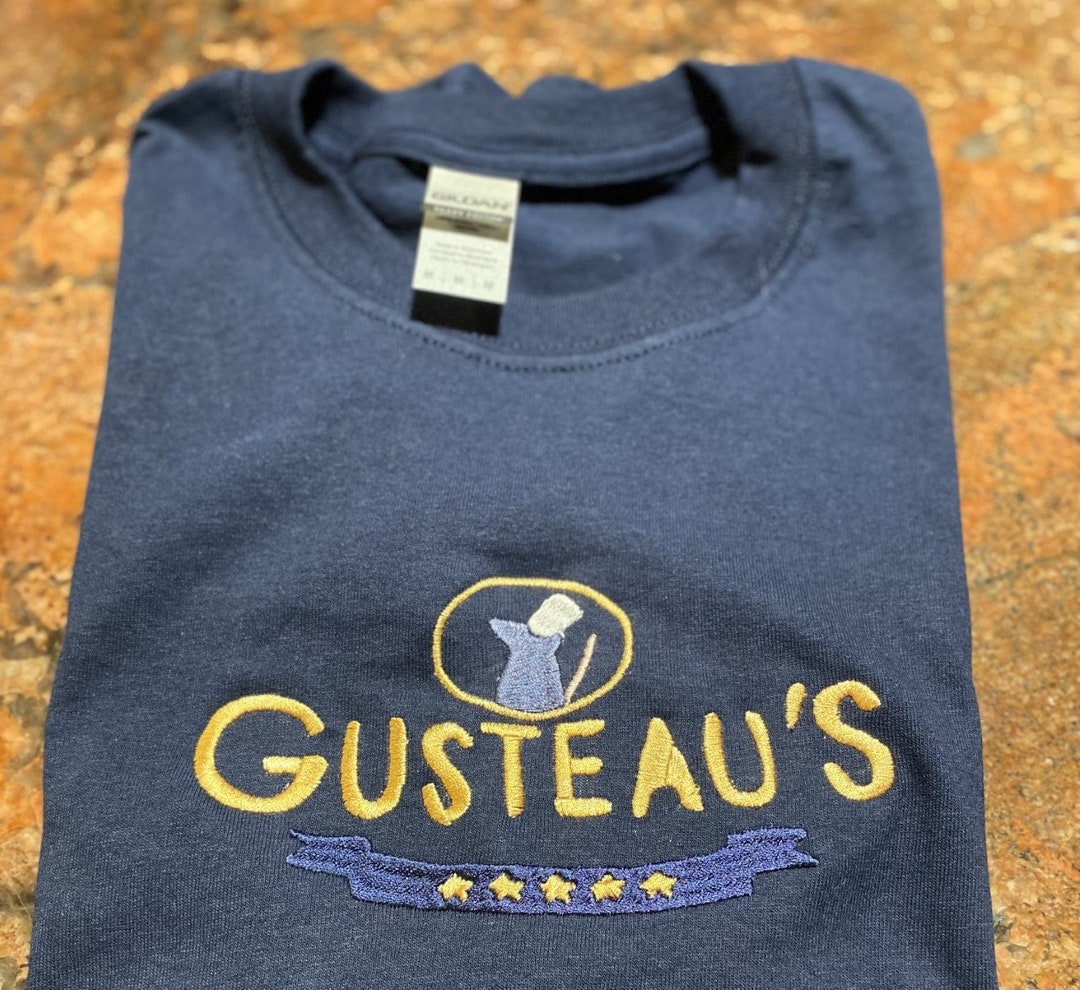 Ratatouille Embroidered T-shirt - Etsy