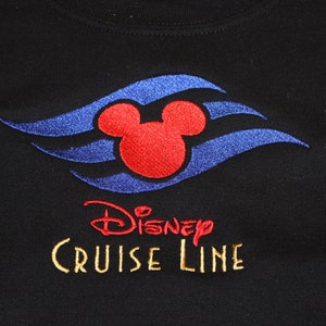 Disney Cruise Line (DCL) Embroidered Shirt, Sweatshirt, Hoodie or 1/4 ...