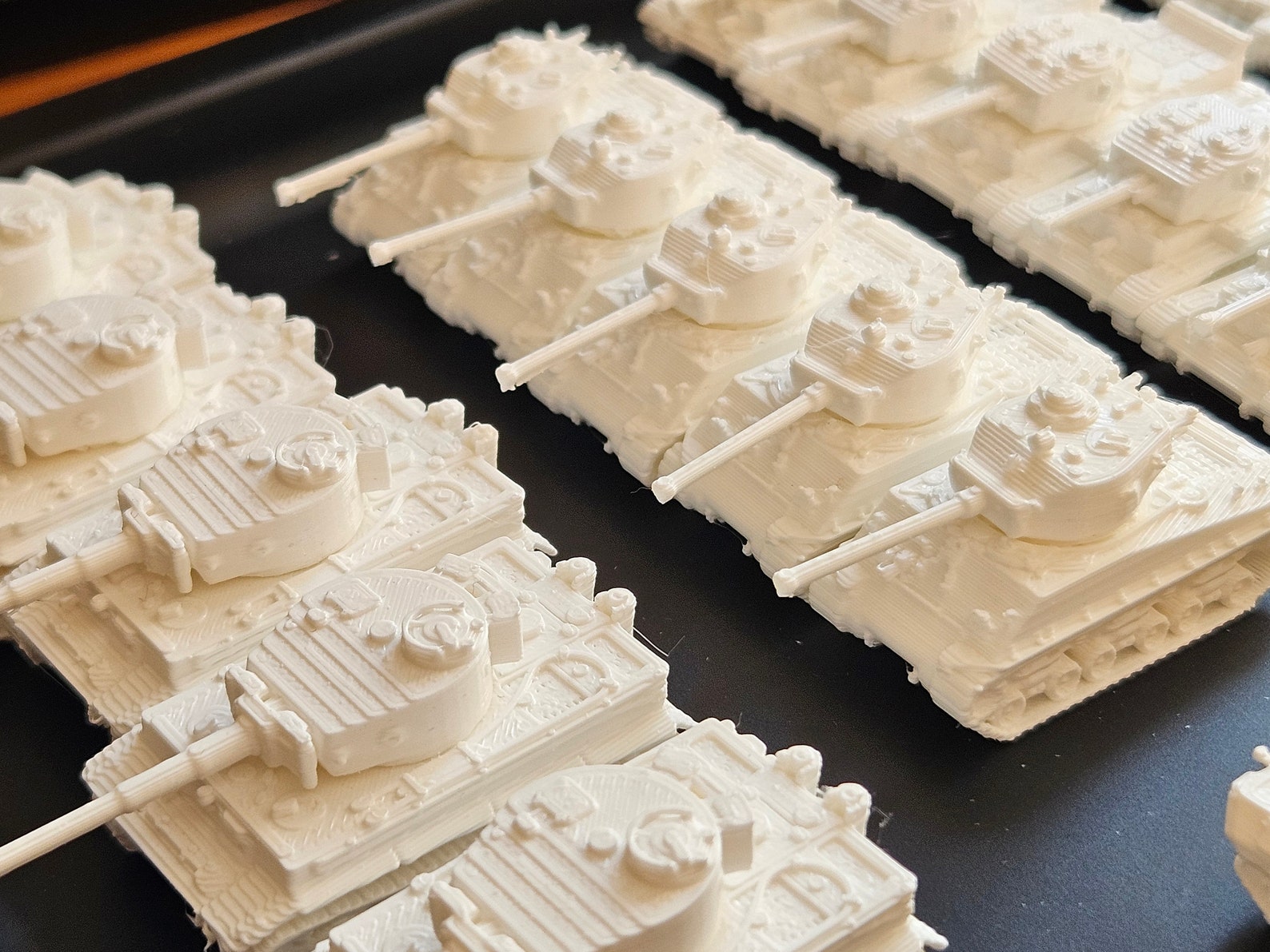 Set of 10 1/144 Miniature Models Kit - WW2 Board Games, Painting ...