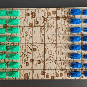WW2 Tank Board Game Set Breakthrough - Etsy