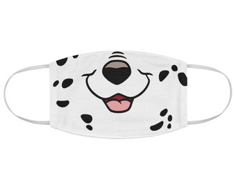 Dalmatian dog mask | Etsy