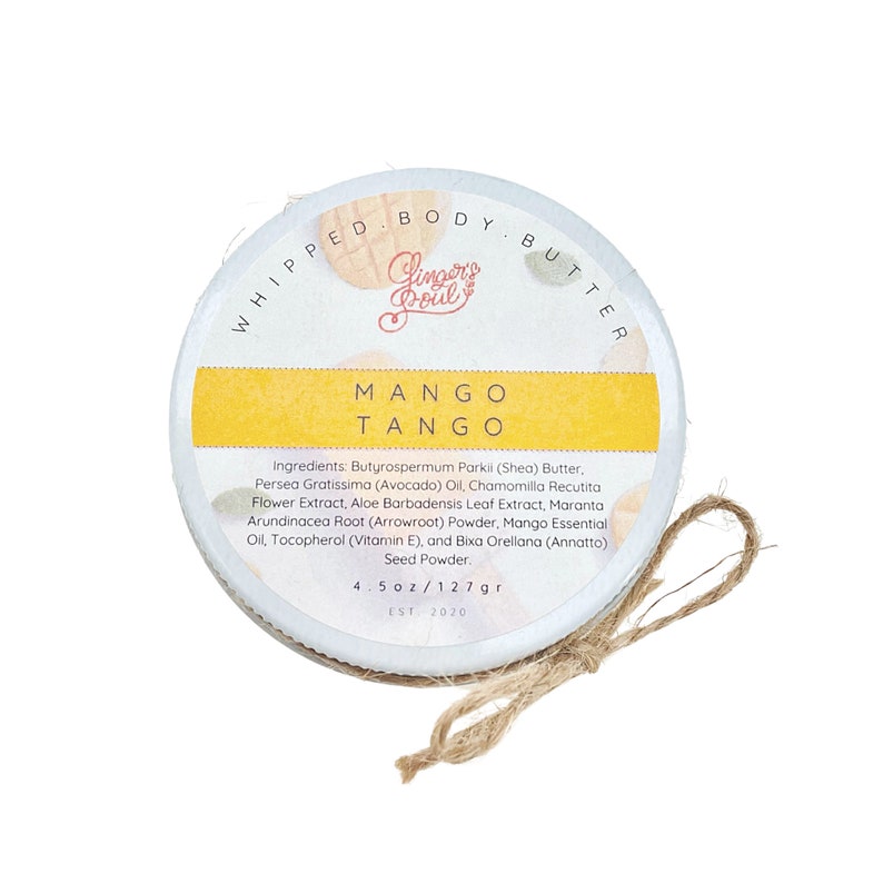 Mango Shea Body Butter Natural Moisturizer All Skin Types - Etsy