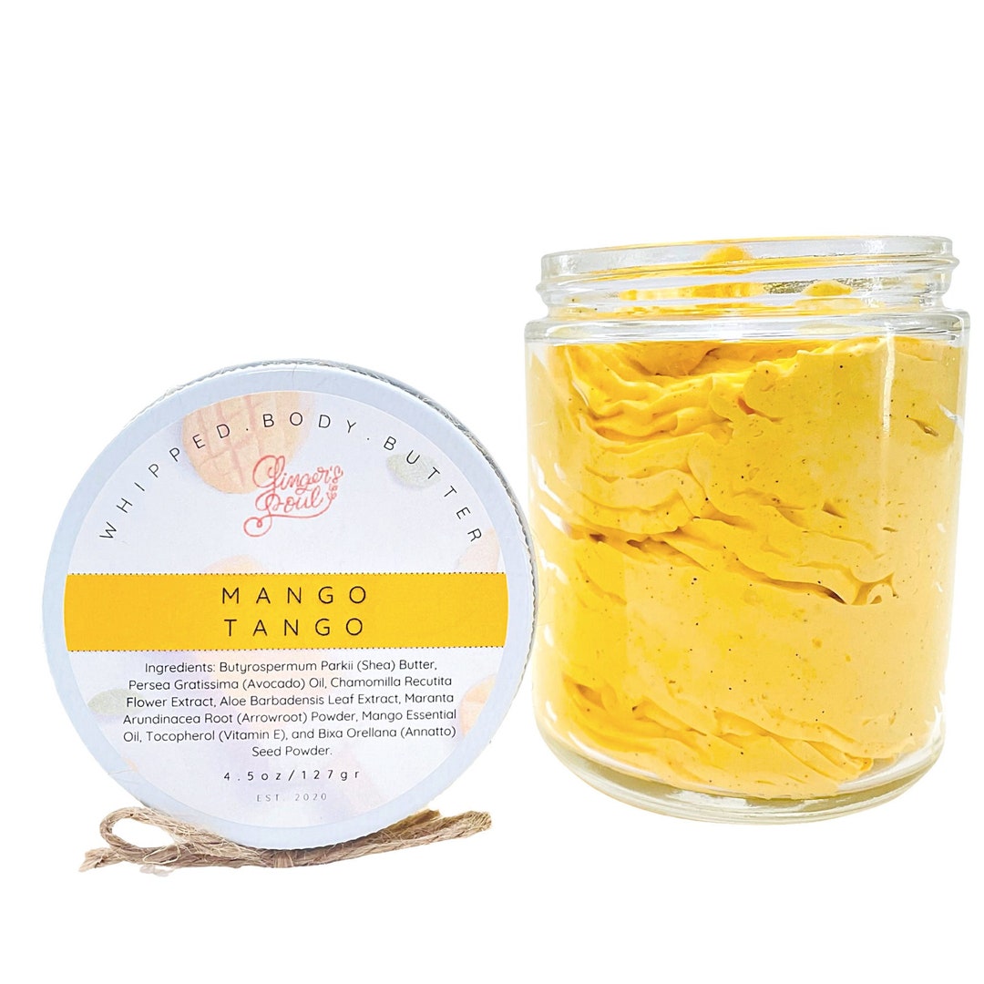 Mango Shea Body Butter Natural Moisturizer All Skin Types - Etsy