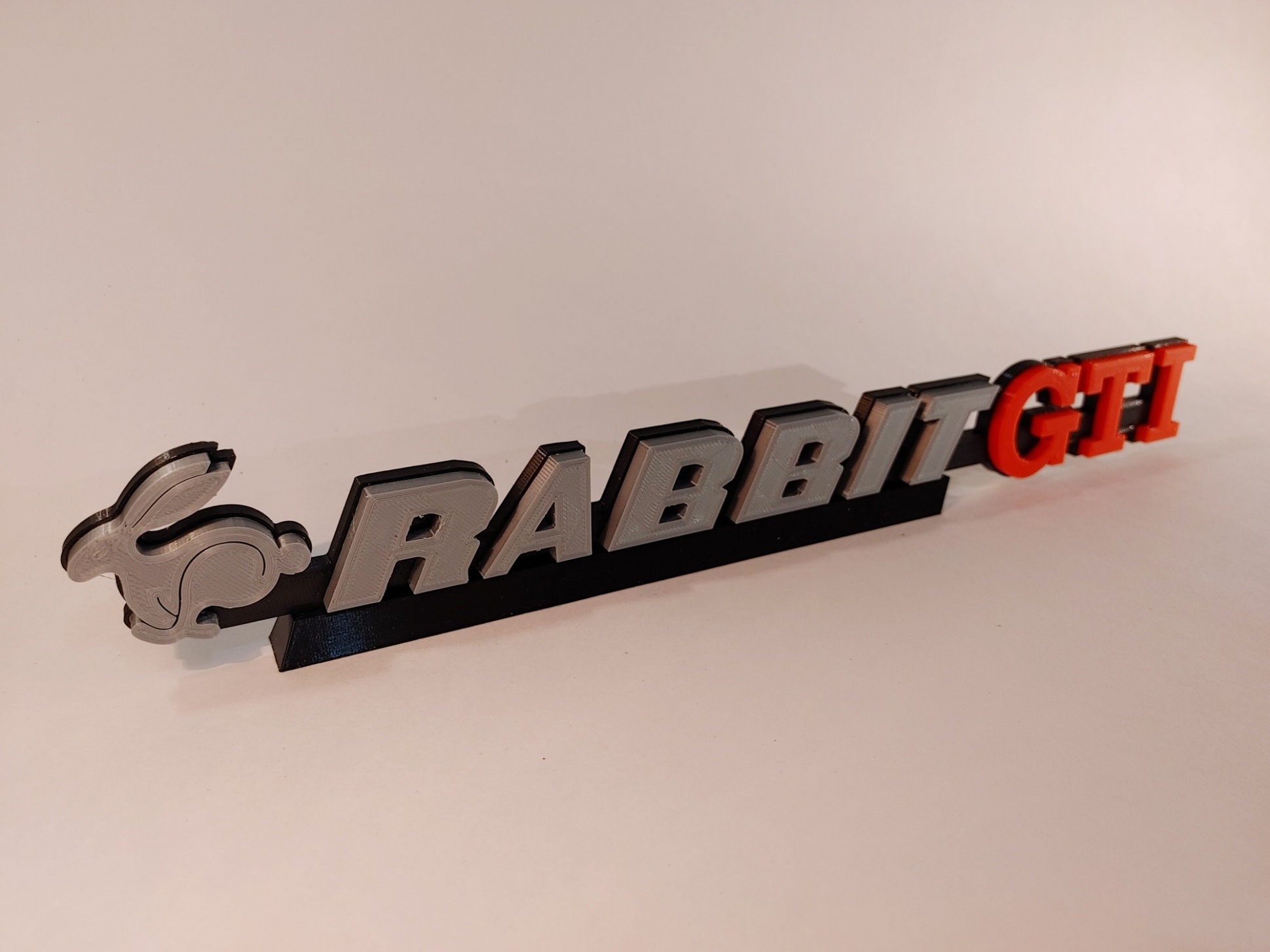 Volkswagen Rabbit GTI Logo - Etsy