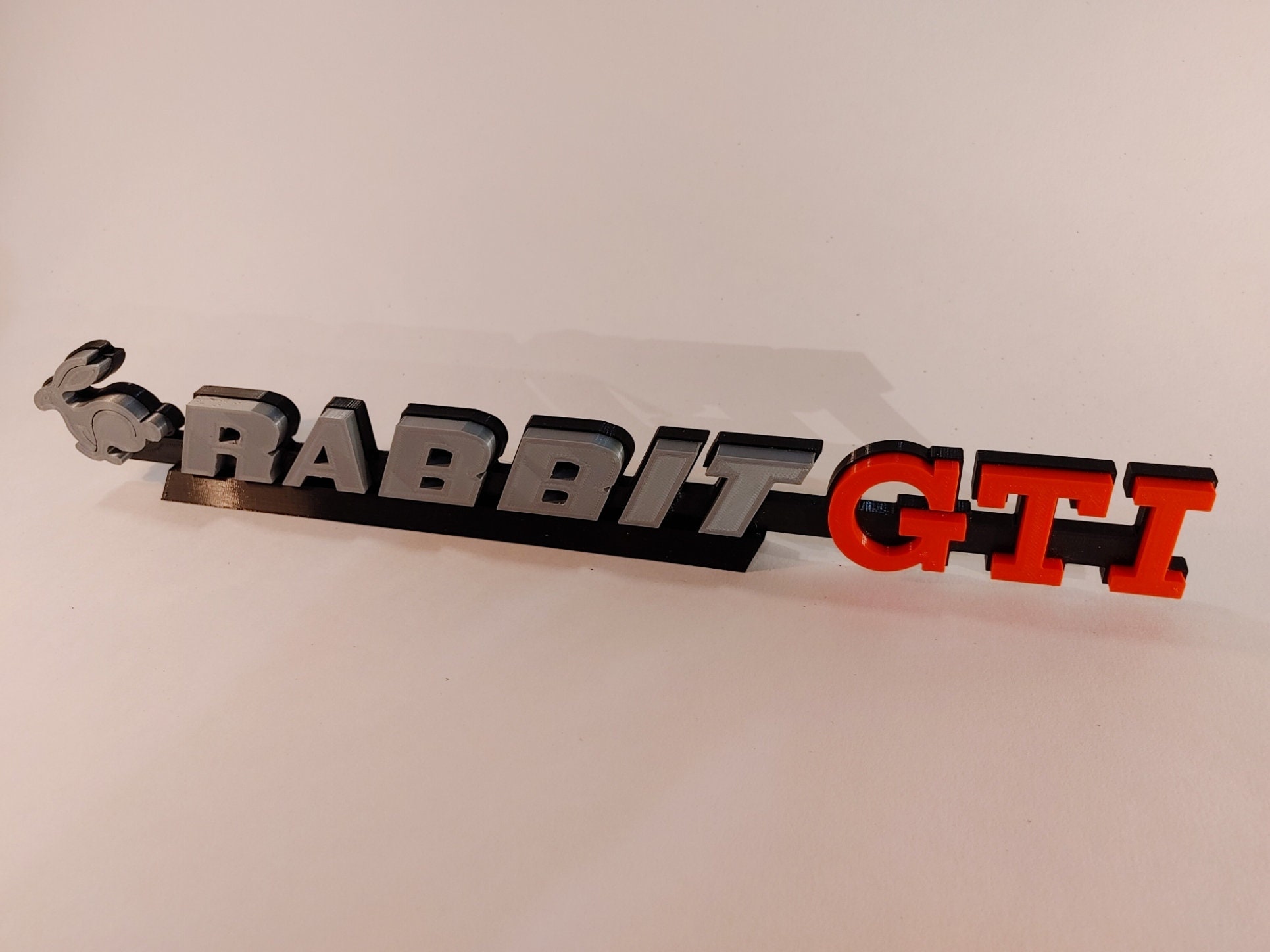 Volkswagen Rabbit GTI Logo - Etsy