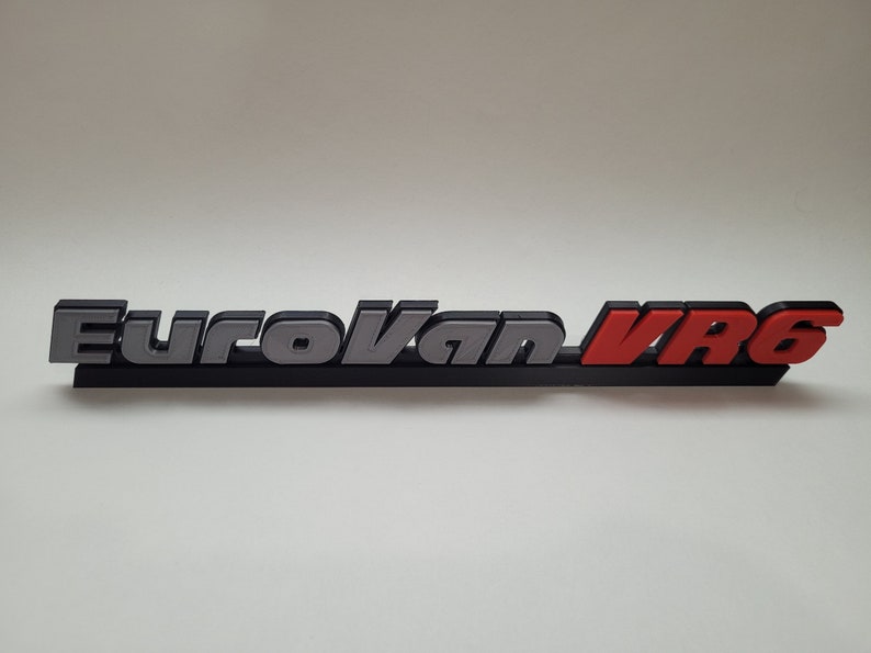 Volkswagen Eurovan VR6 Logo - Etsy