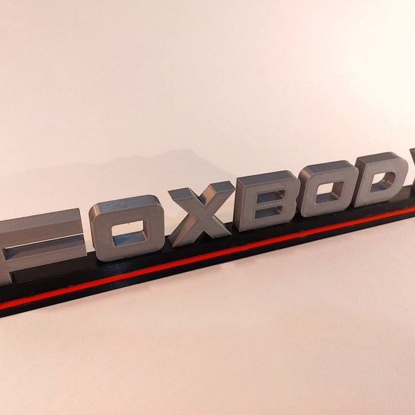 Fox Body Sticker - Etsy