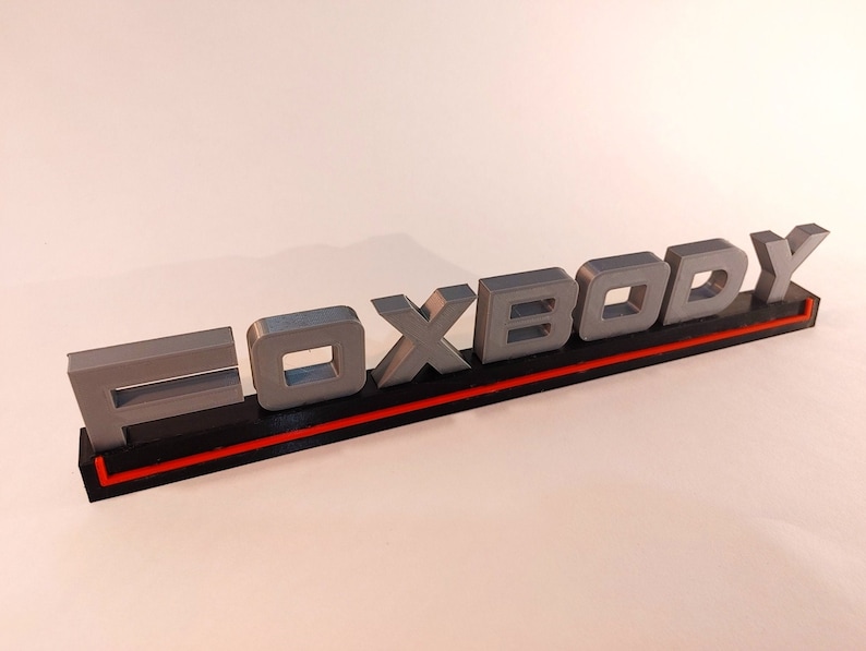 Fox Body Logo - Etsy