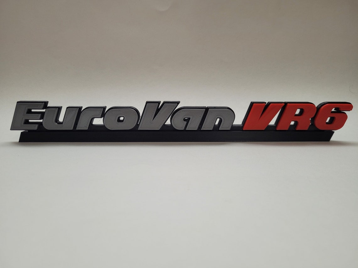 Volkswagen Eurovan VR6 Logo - Etsy