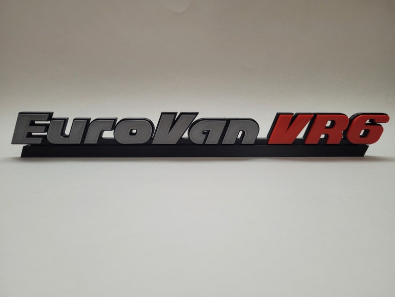 Volkswagen Eurovan VR6 Logo - Etsy