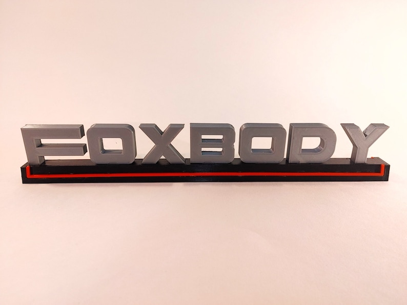 Fox Body Logo - Etsy
