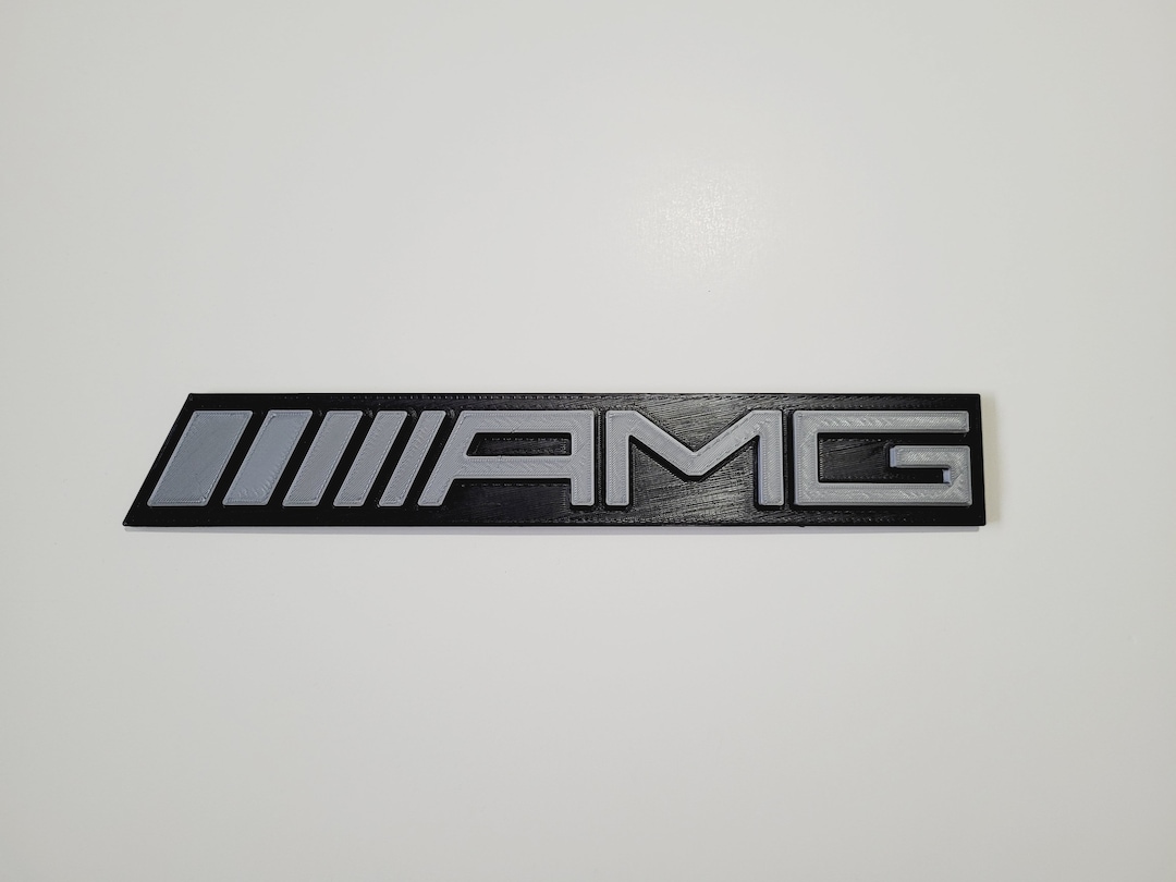 Mercedes AMG Wall Mounted Logo - Etsy