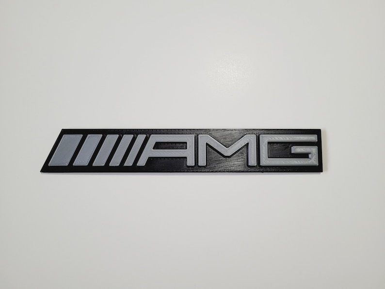 Mercedes AMG Wall Mounted Logo - Etsy