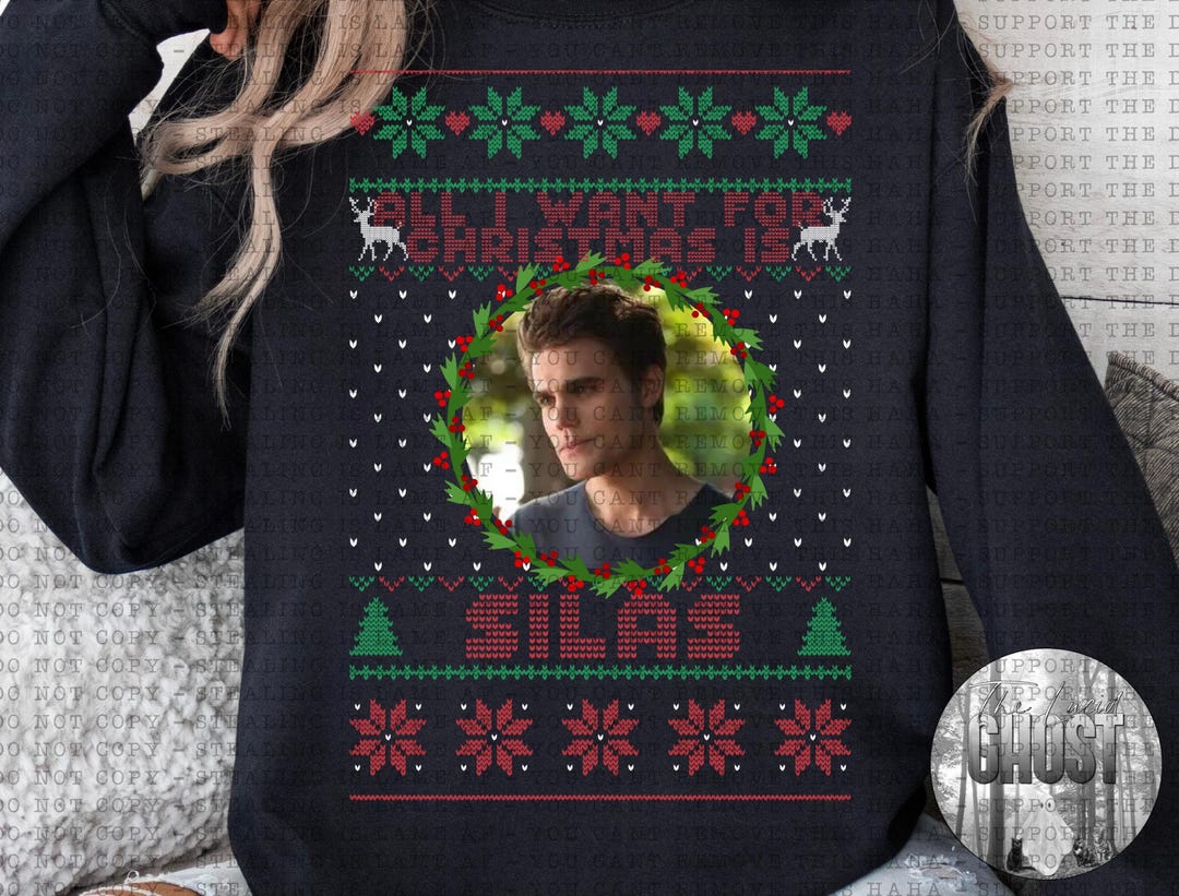 Silas Vampire Christmas PNG Instant Download Diaries Holiday Ugly ...