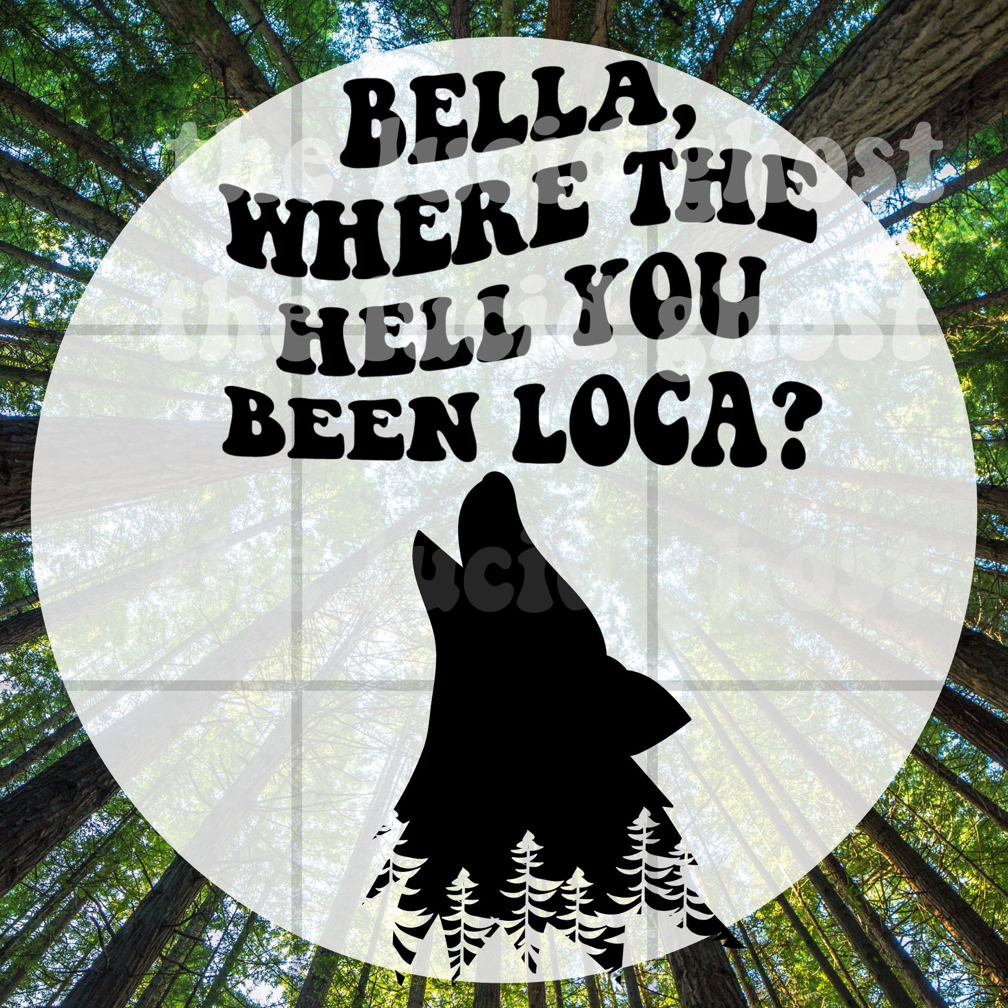 Bella Where the Hell You Been Loca? Twilight SVG PNG Jacob Black Edward ...