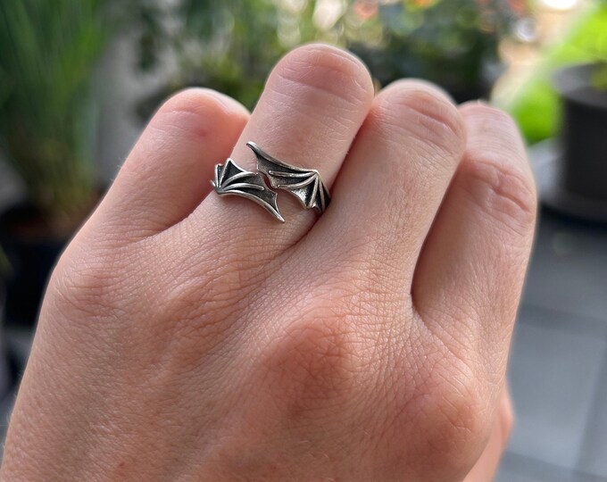 Fledermaus Loop/Schlauchschal schwarz - Etsy.de