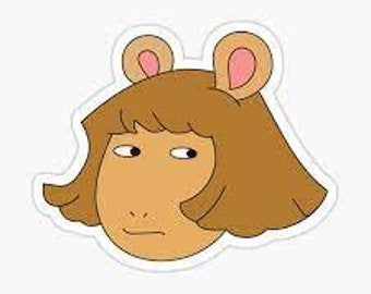 Arthur Dw Stickers - Etsy