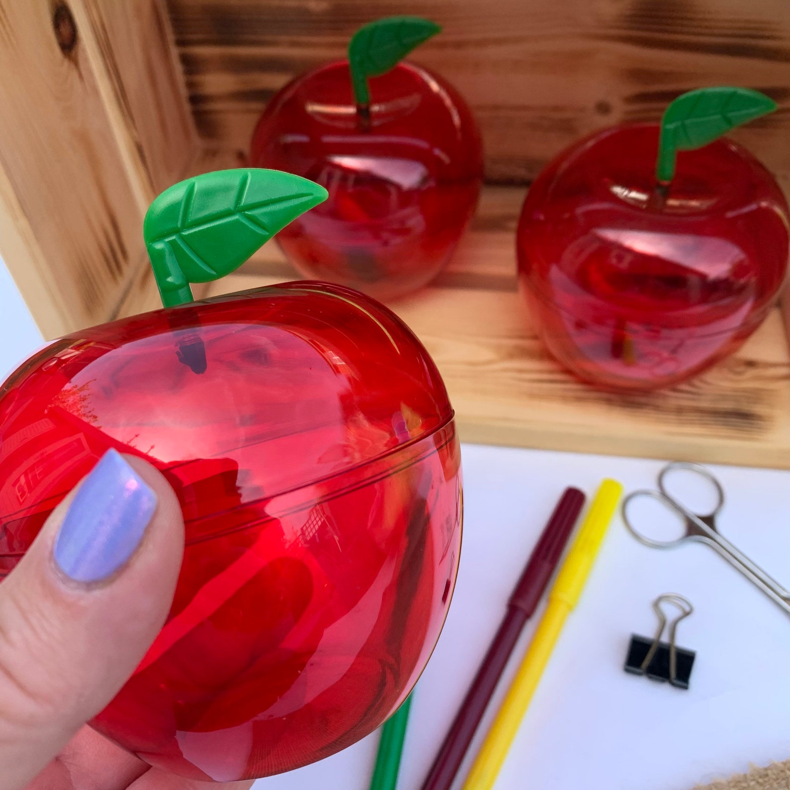 Personalised Teacher Apple Personalised Teacher Gift - Etsy UK