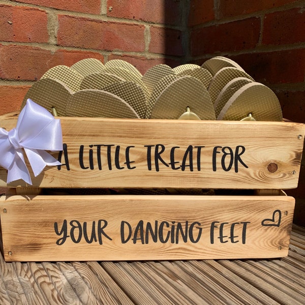Wedding Flip Flops for Guests - Etsy UK