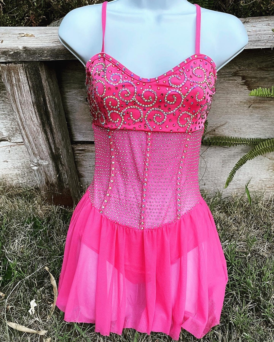 Dance/baton Twirling/skating Costume - Etsy