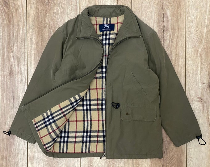Authentic Burberry Jacket, Winter Coat Burberry, Size XS - Etsy