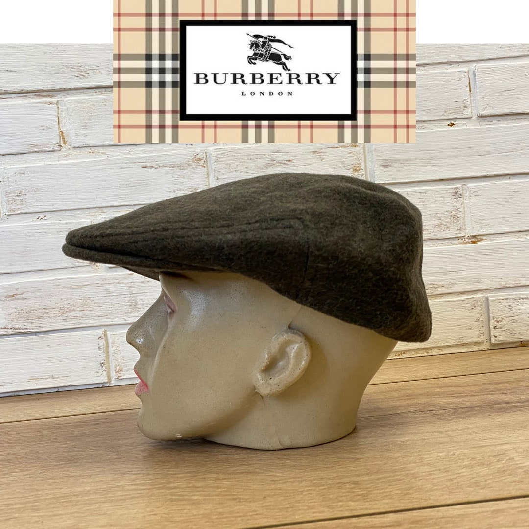 Classic Burberry Beret Size M, Burberry Cap, Burberry. - Etsy