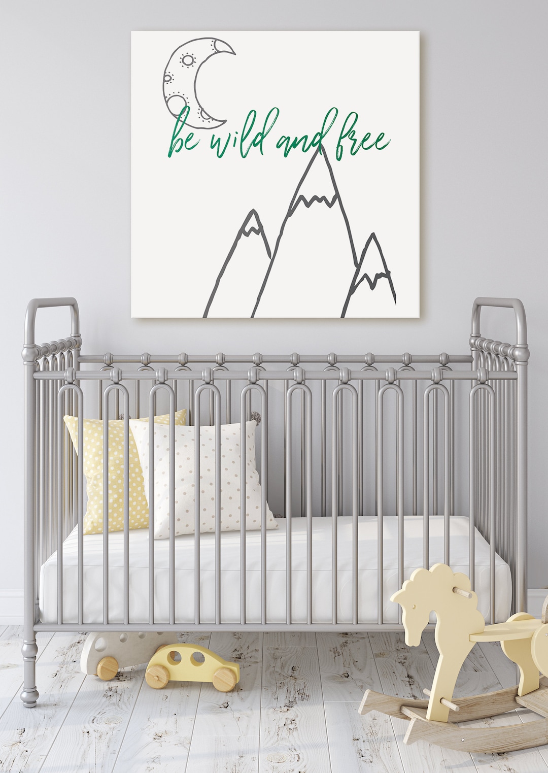 Be Wild and Free, Mountain Nursery Decor, Adventure Boys Room Print ...