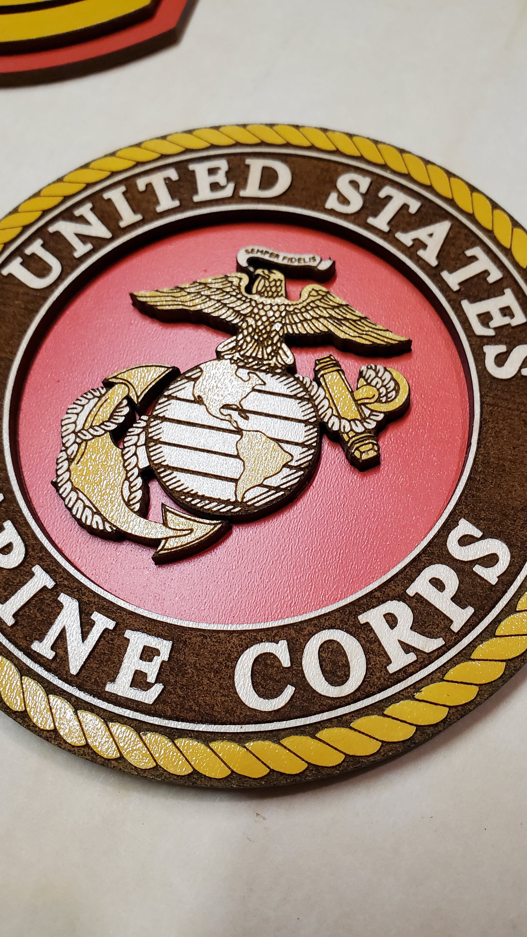 Marine Combat Engineer Wooden Plaque - Etsy