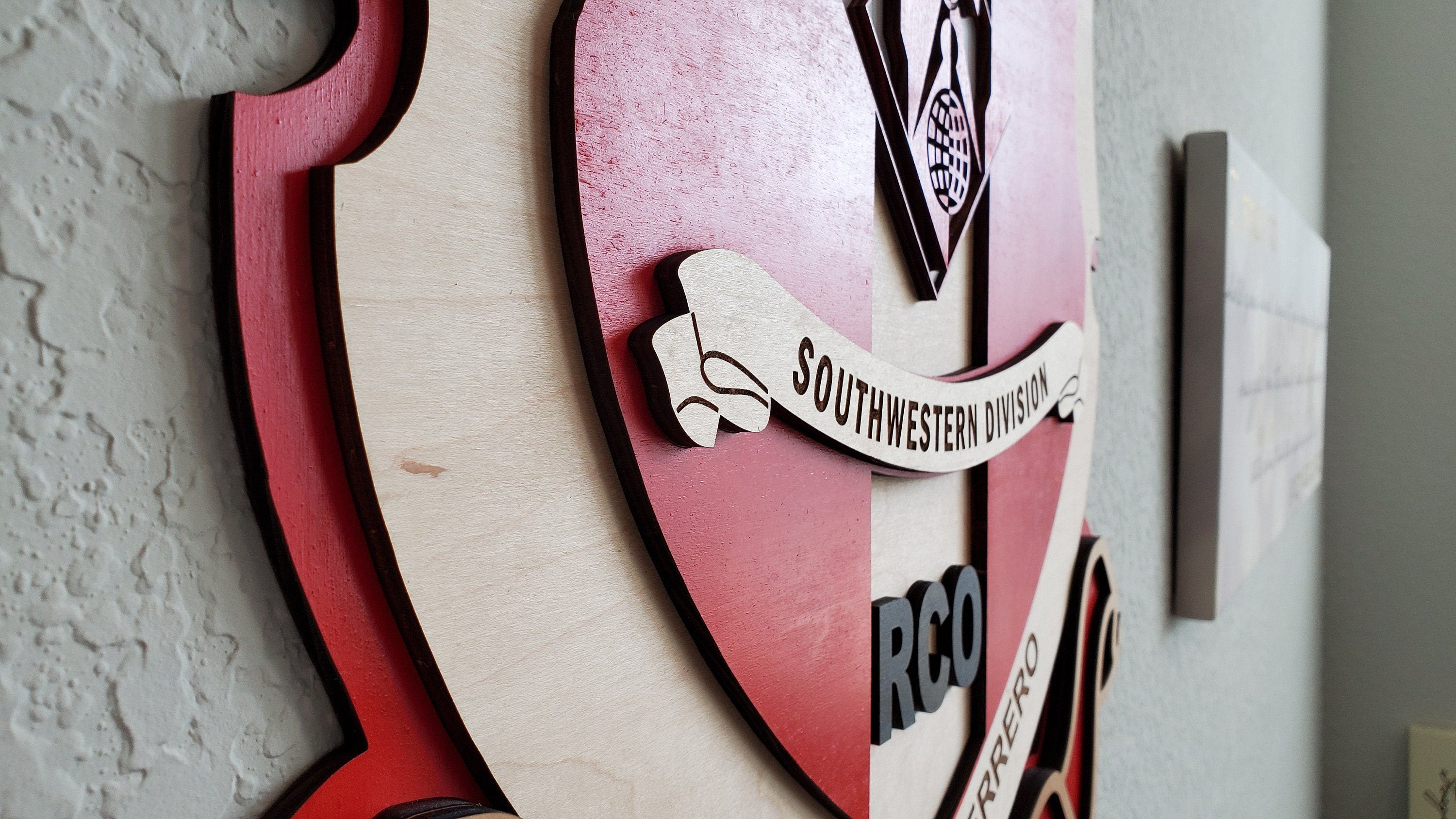 Custom 3D Wooden Engineer Regimental Crest With US Army Corps of ...