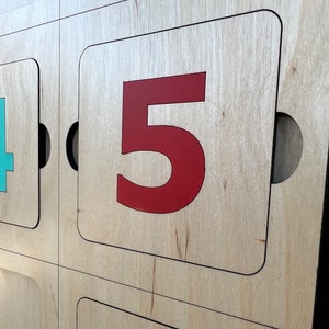 Jumbo Size Wooden Magnetic Wall Mount Sudoku Board - Etsy