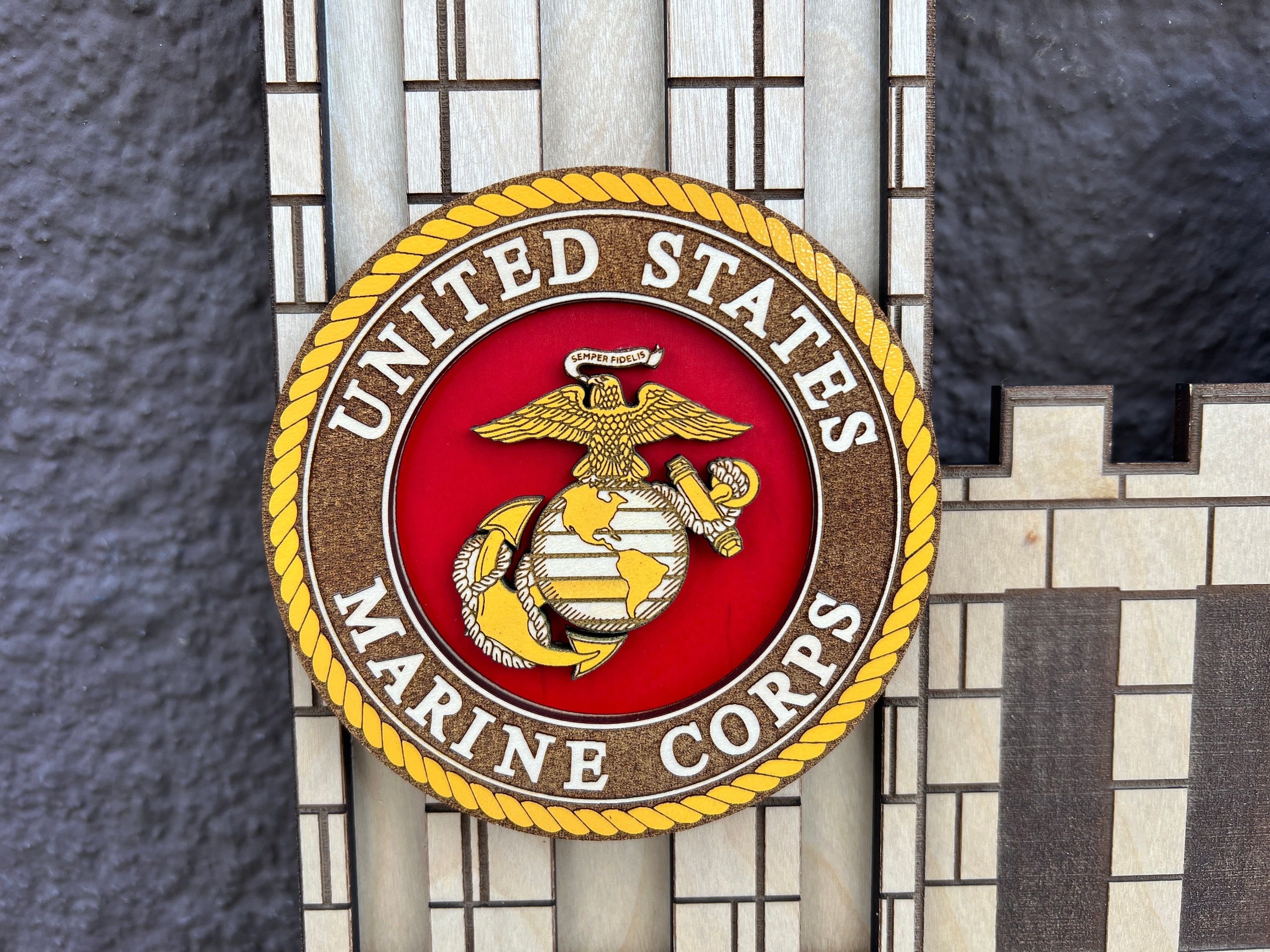 Marine Combat Engineer Wooden Plaque - Etsy