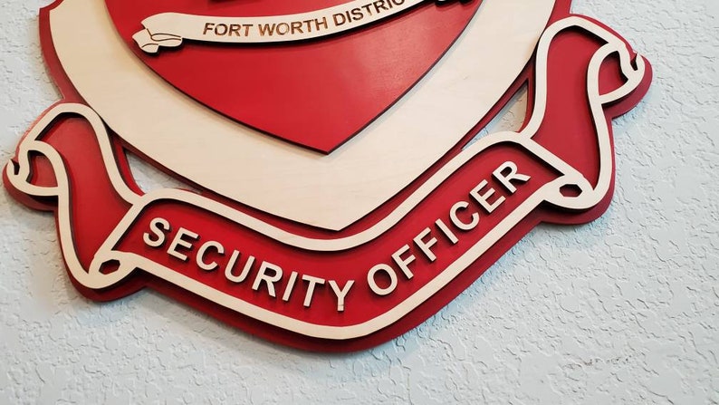 Custom 3D Wooden Engineer Regimental Crest With US Army Corps of ...