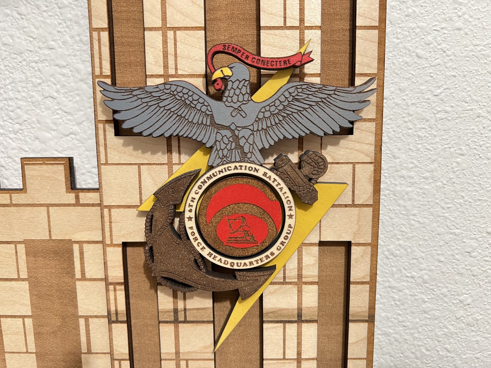 Marine Combat Engineer Wooden Plaque - Etsy