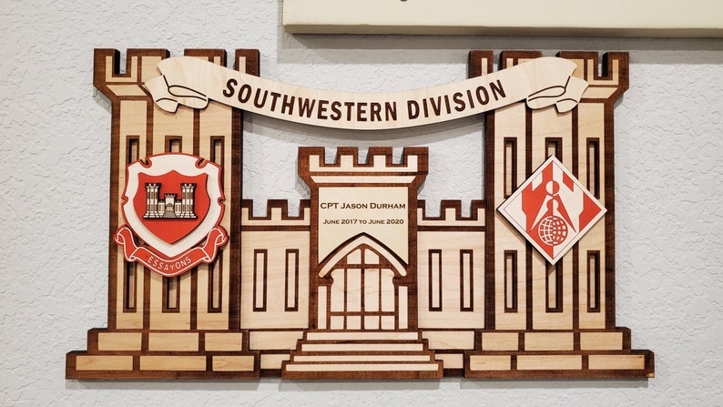 Army Engineer 3D Wooden Castle - Etsy