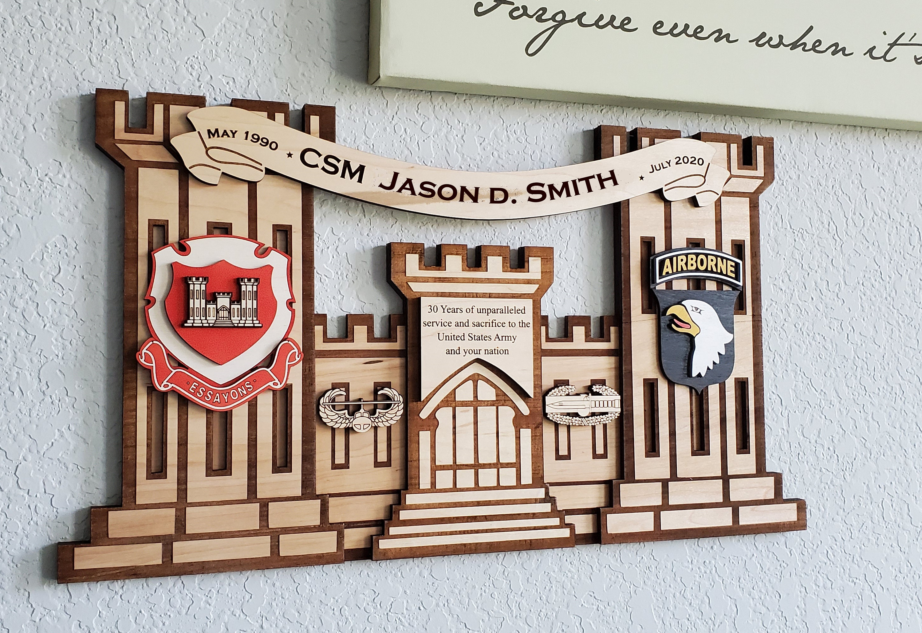 Army Engineer 3D Wooden Castle - Etsy