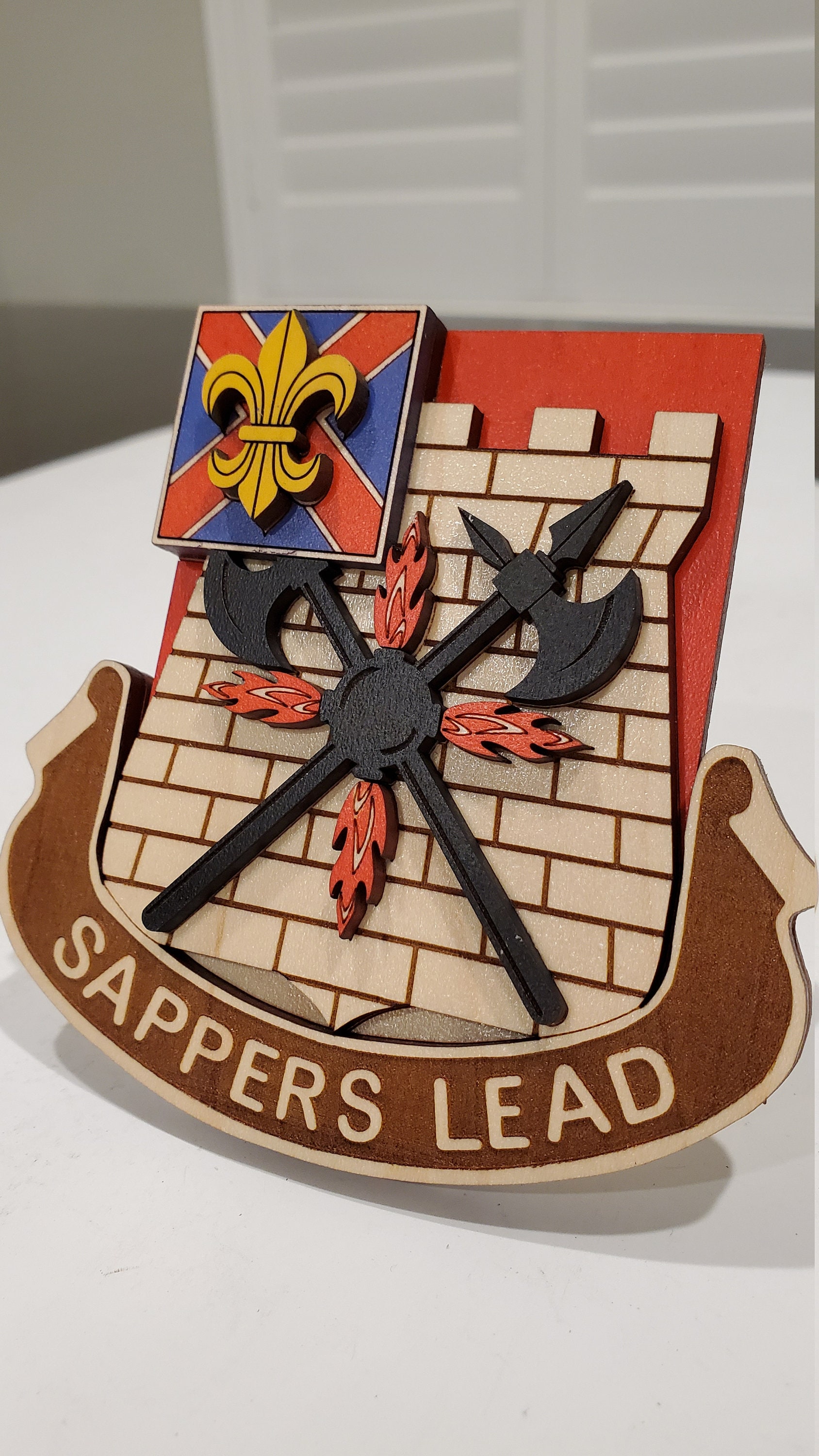 Army Engineer 3D Wooden Castle - Etsy