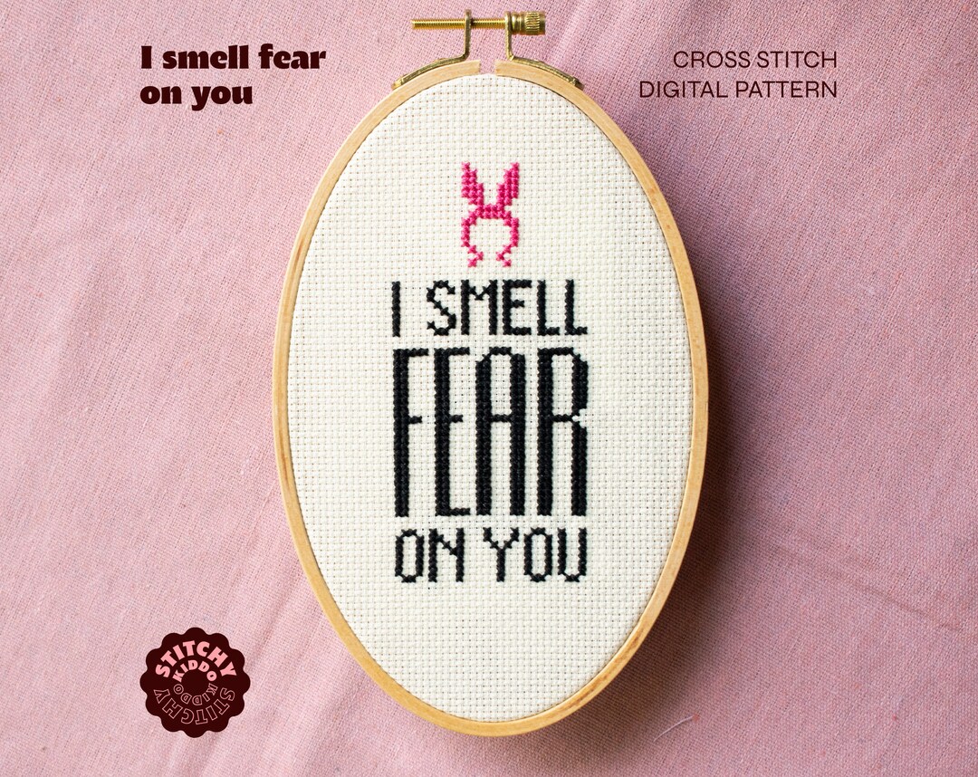 I Smell Fear on You - Bob's Burgers Louise Belcher - Modern Cross ...