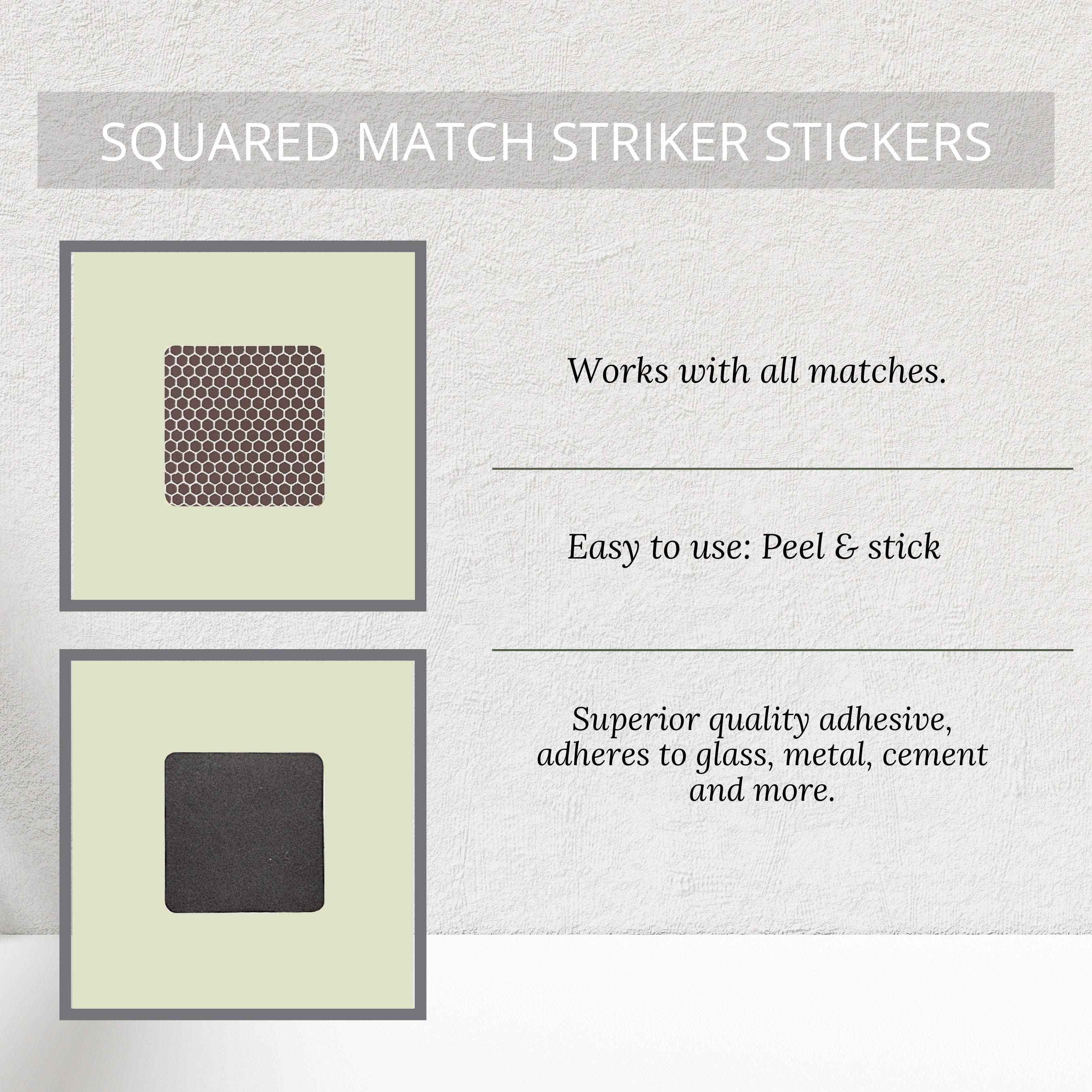 Striker Paper Refill Match Striker Paper Match Striker - Etsy