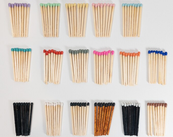 4 Matchsticks White - Etsy