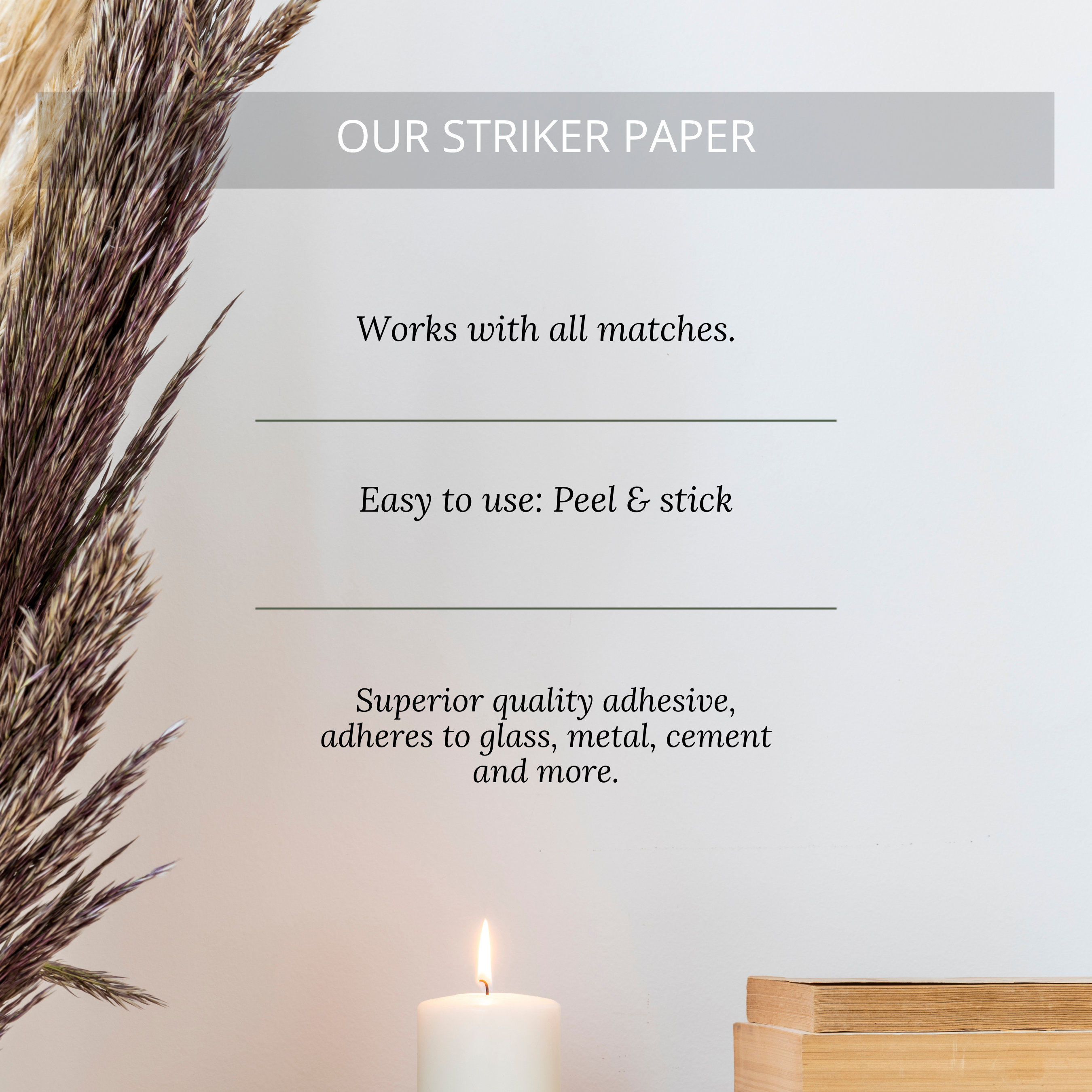 Striker Paper Refill Match Striker Paper Match Striker - Etsy