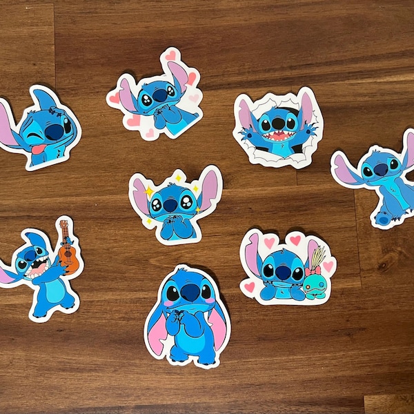 Cute Stitch Stickers - Etsy