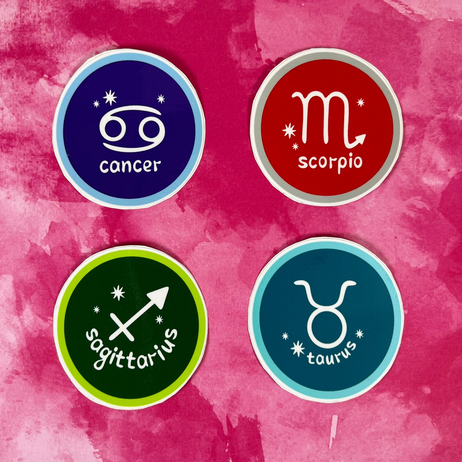 Astrological Stickers Astrology High Quality Durable Stickers - Etsy
