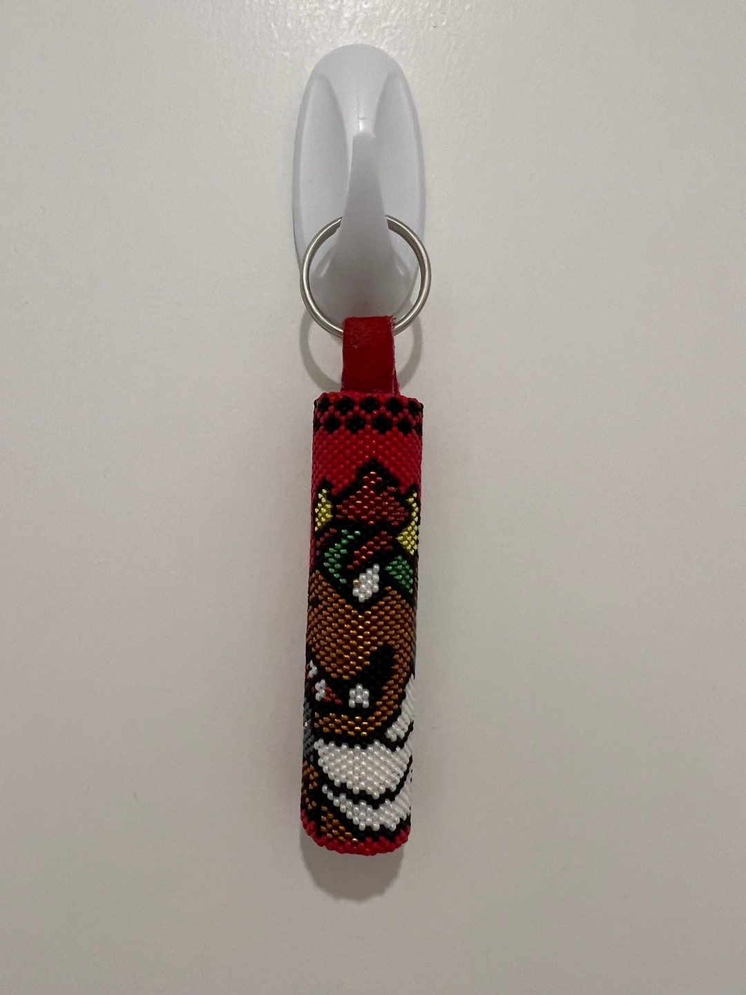 Super Mario Bowser Peyote Key Chain - Etsy