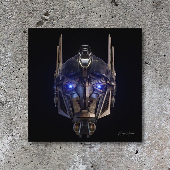 Optimus Prime Head Shot