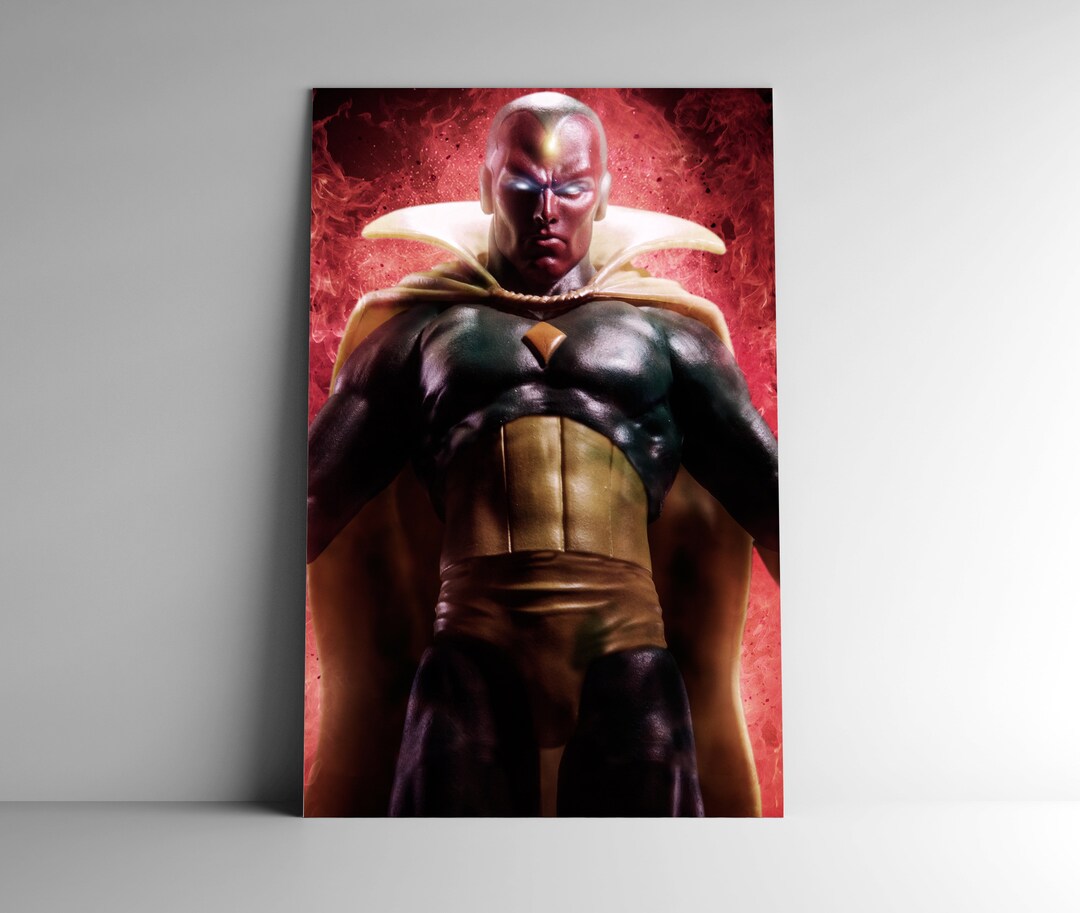 Superhero Art Poster 11x17 Wall Decor Print on Demand Birthday Gifts ...