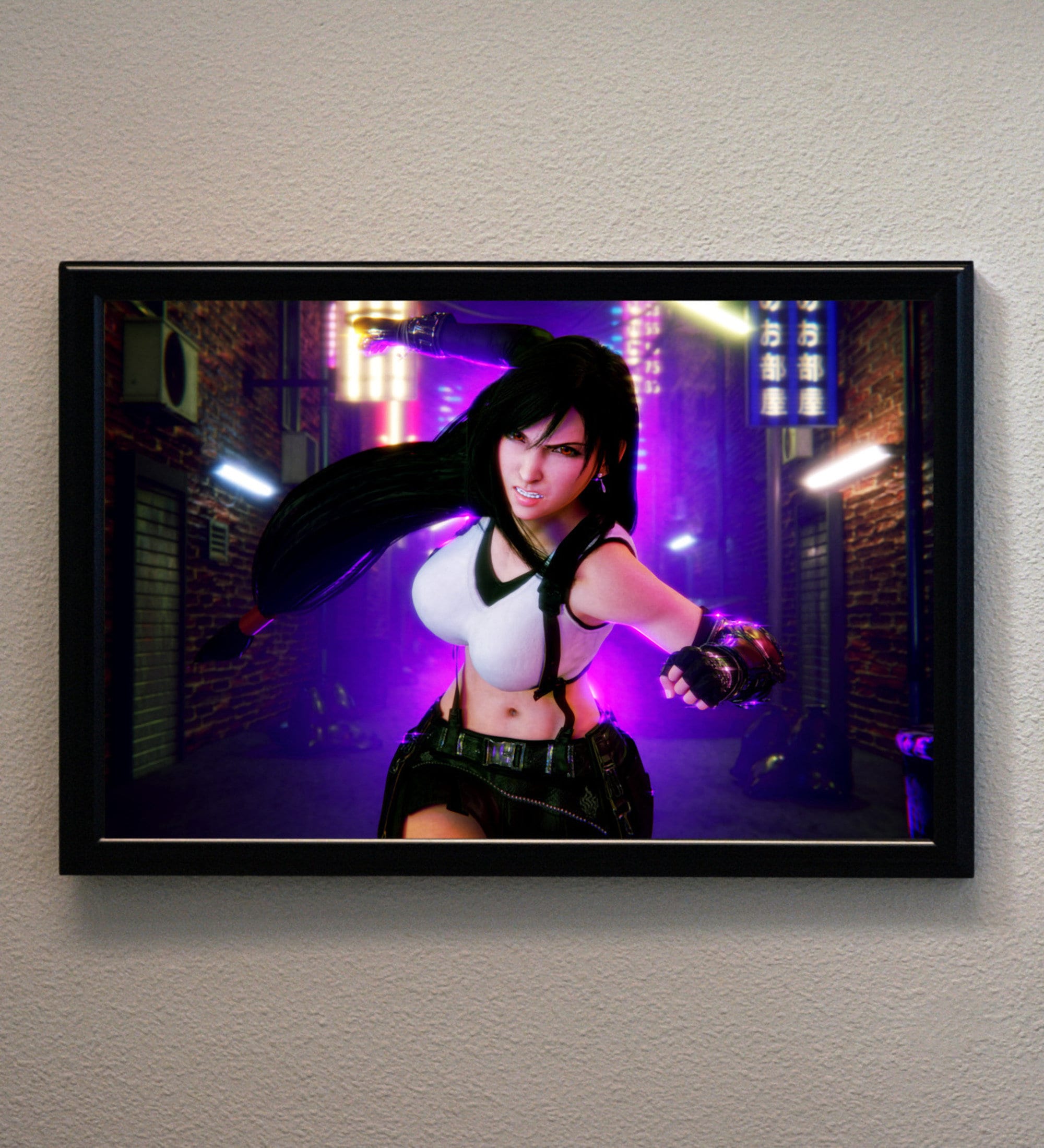 Tifa Lockhart Final Fantasy 7 Wall Decor, FFVII Poster, Best Art Print ...