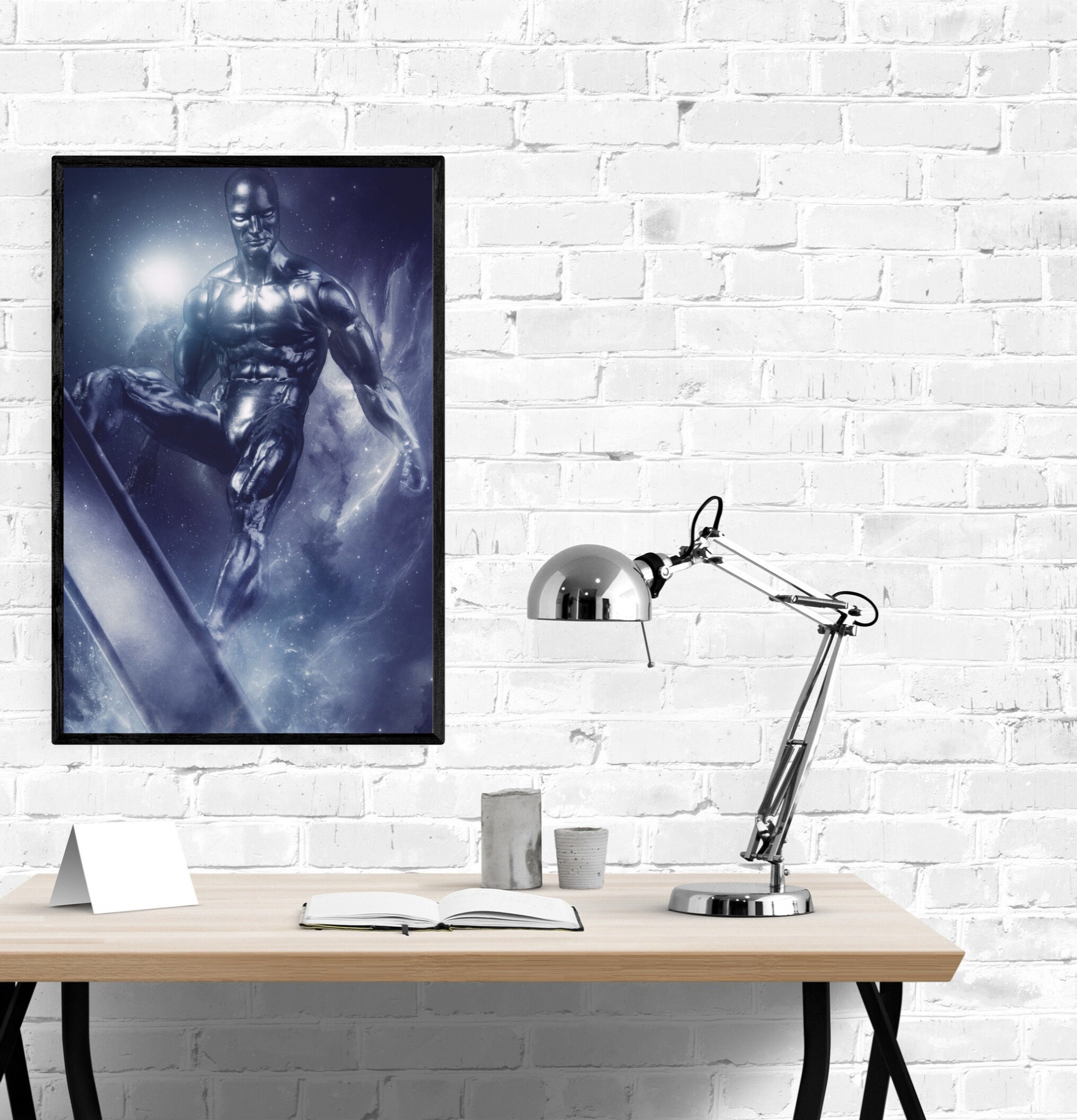 Superhero Art Poster 11x17 Wall Decor Print on Demand Birthday Gifts ...