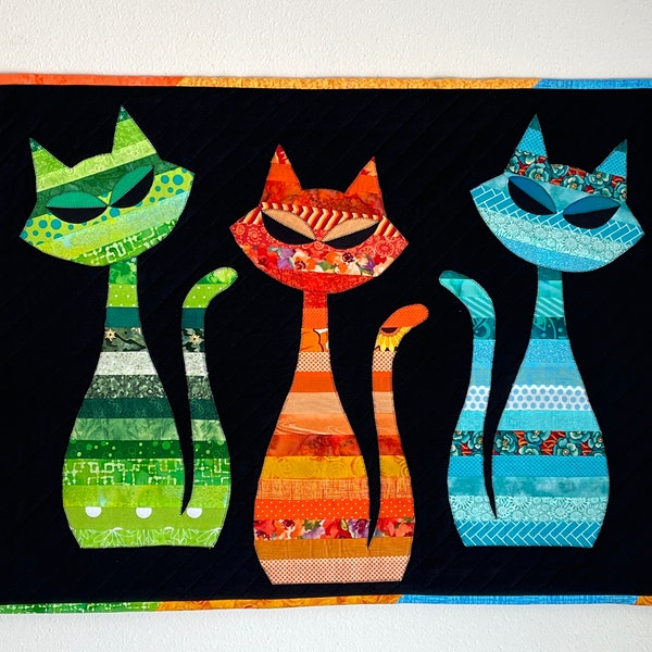 Cat Trio - Etsy