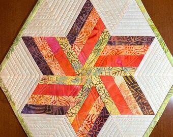 Hexagon Table Topper | Etsy